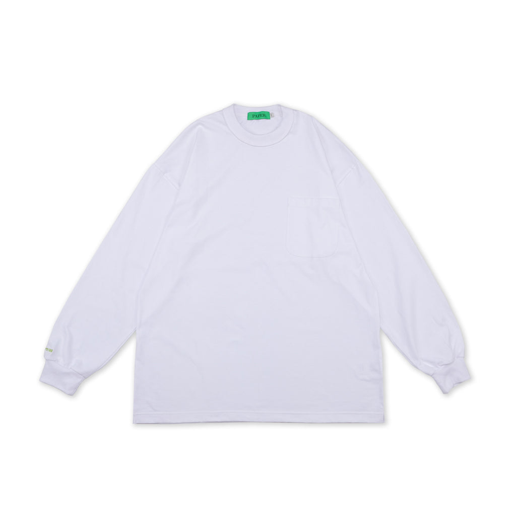 Heavy Long White Tees – PaperOfficial20