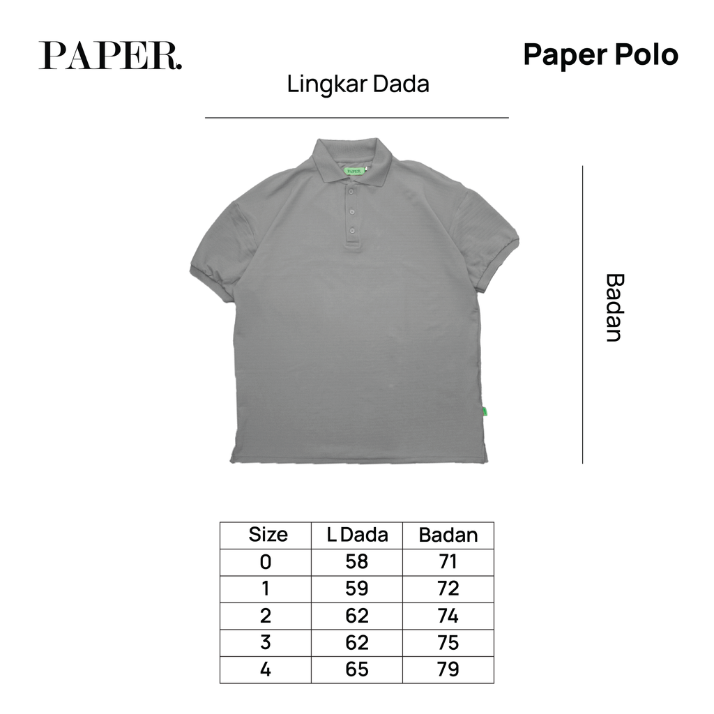 Paper Polo White – PaperOfficial20