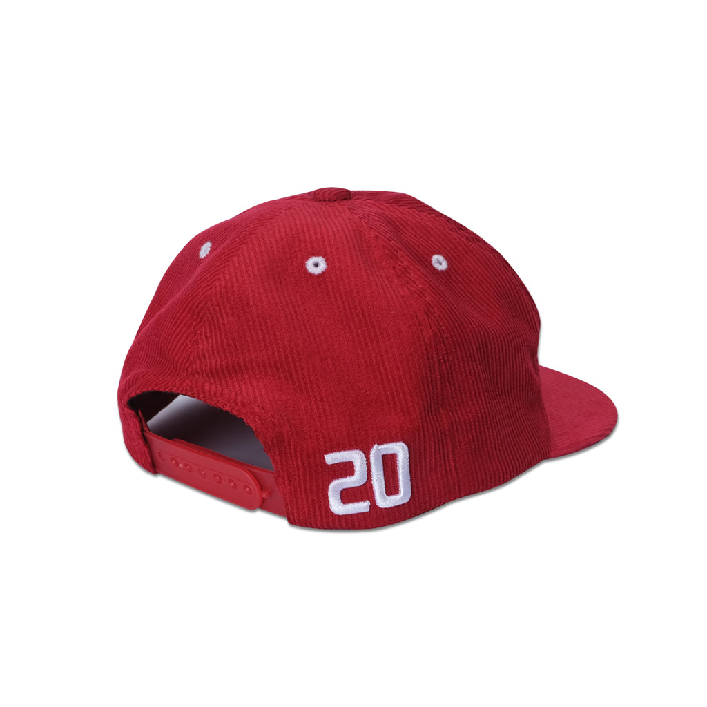 Cord Font Red Cap – PaperOfficial20